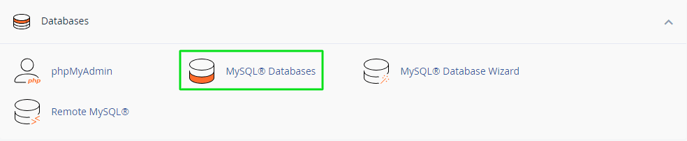 Mysql Databases In Cpanel Smarthost Knowledgebase